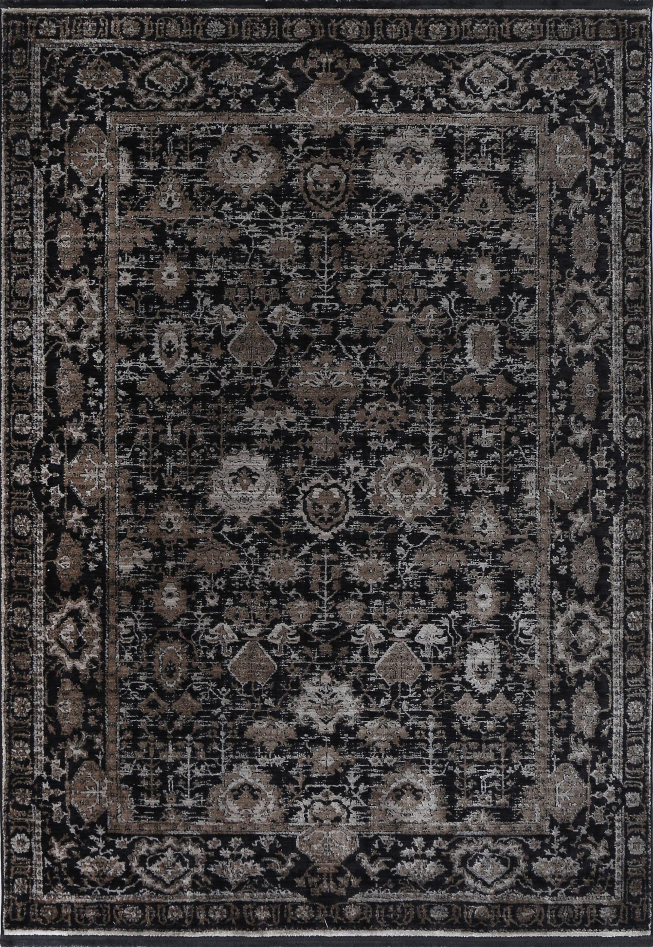 Brooklyn Vintage Oriental Pewter Rug – Boutique Rugs
